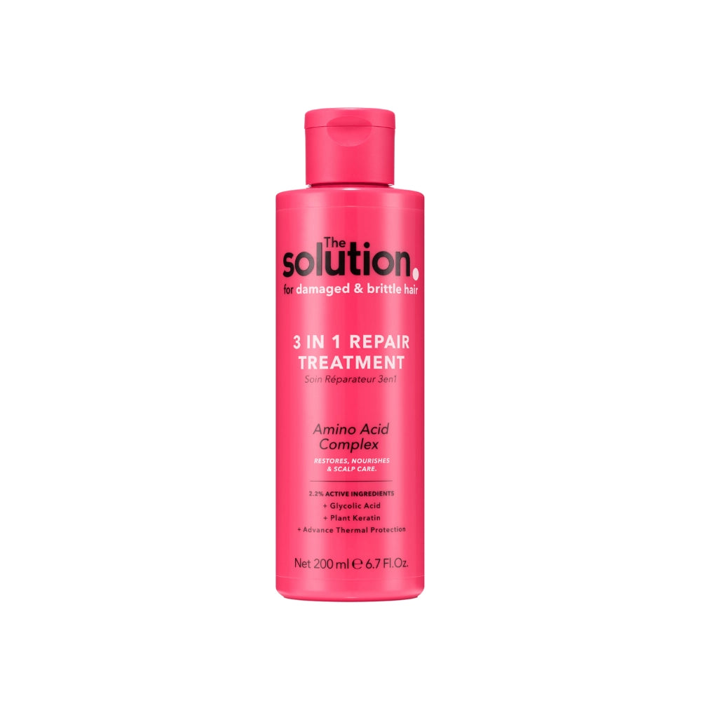 The Solution Hair 3 in 1 Repair Treatment 200ml - The Solution Beauty